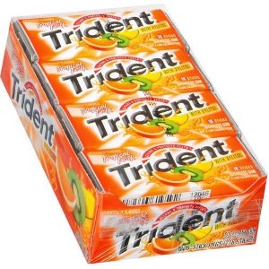 Trident Value Pack Gum - Tropical