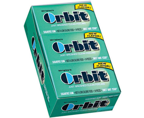 Orbit Regular Gum - Sweet Mint - 12 Count