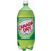 Canada Dry Ginger Ale 2 Liter - Case of 6