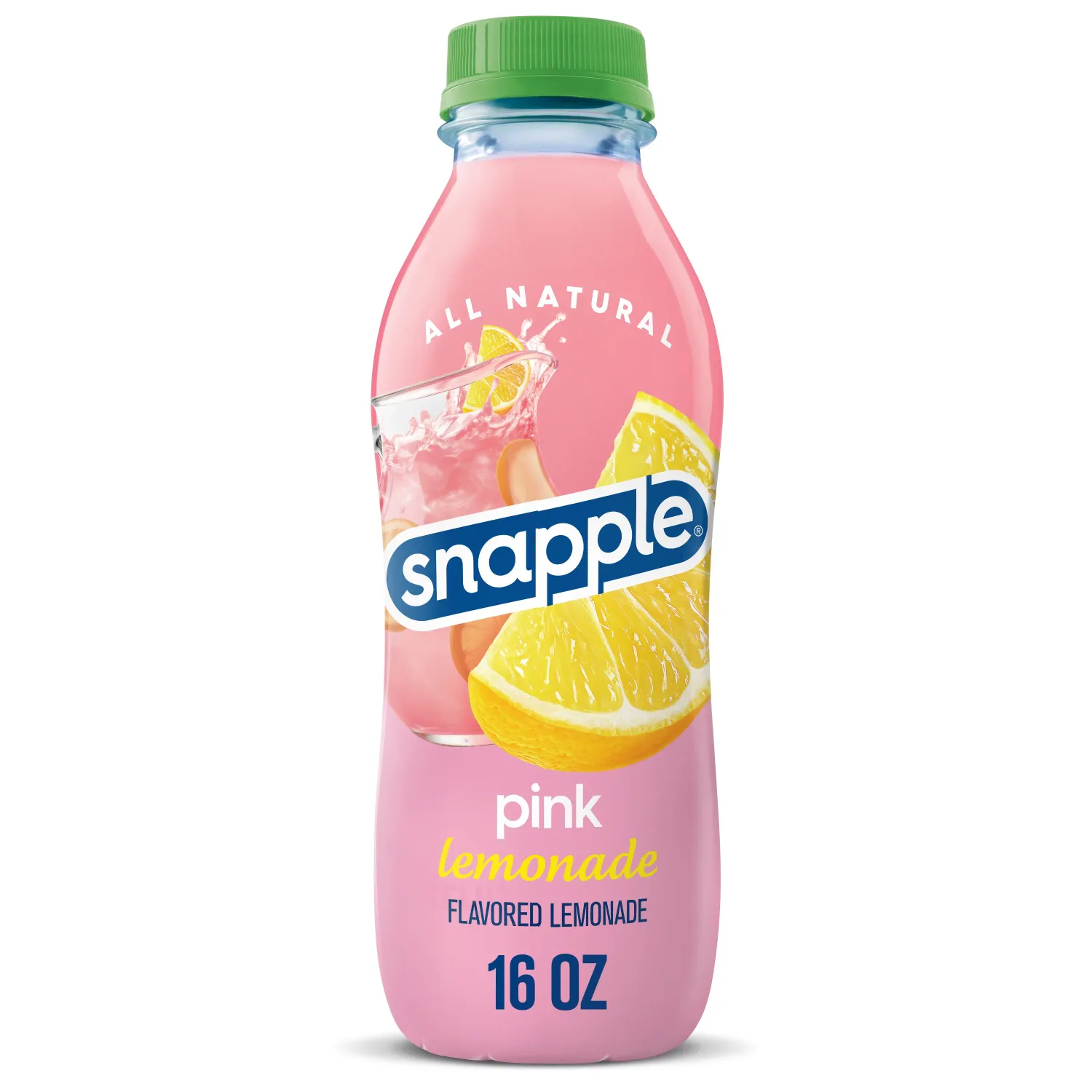 Snapple 16 oz Plastic Bottle Pink Lemonade - Case of 24