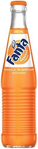 Mexican Fanta Orange 12 oz. Glass Bottles Case of 24