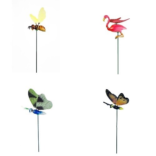 Plant Stake- Bobble Heads