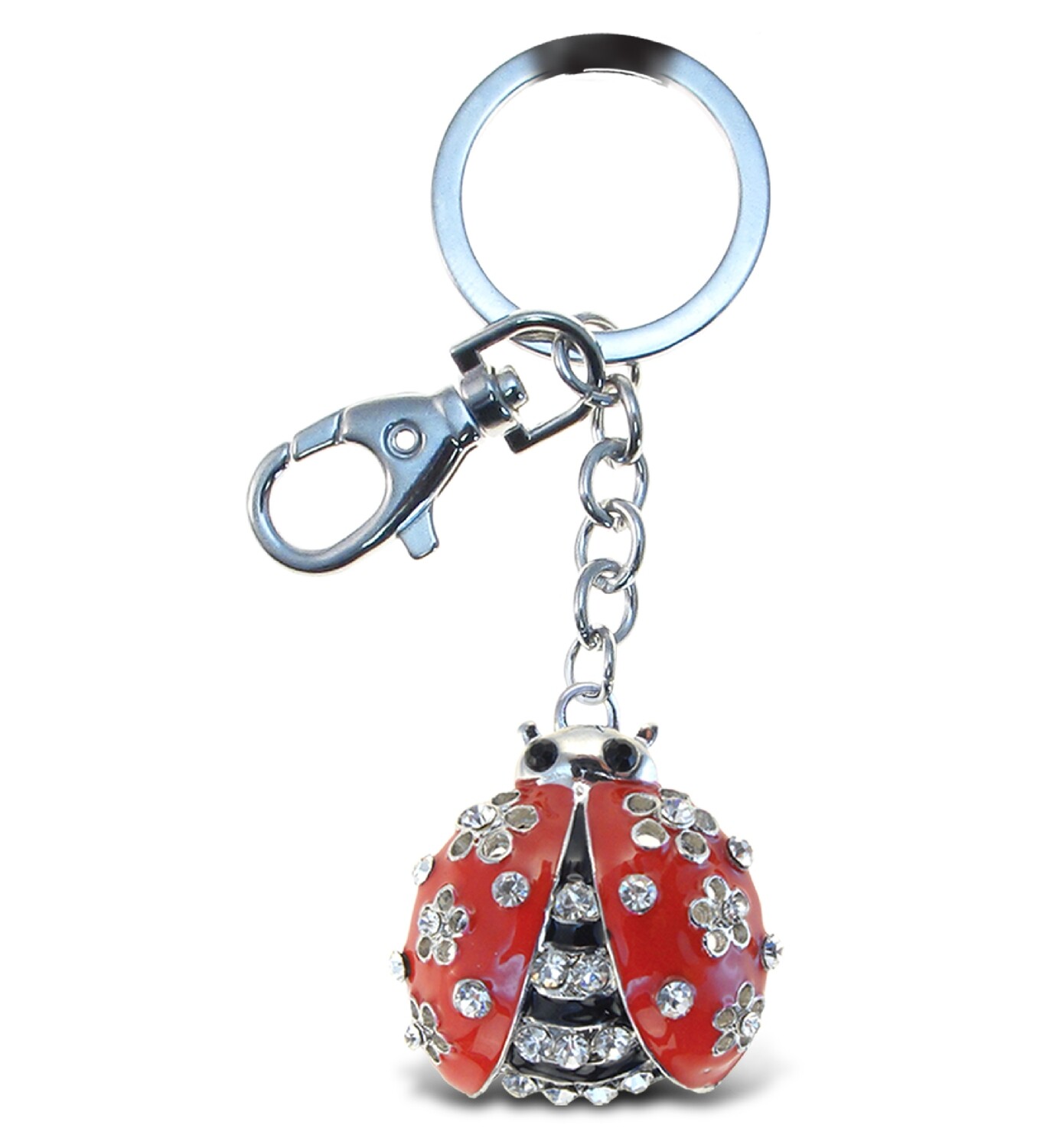 Keychain - Jeweled Ladybug