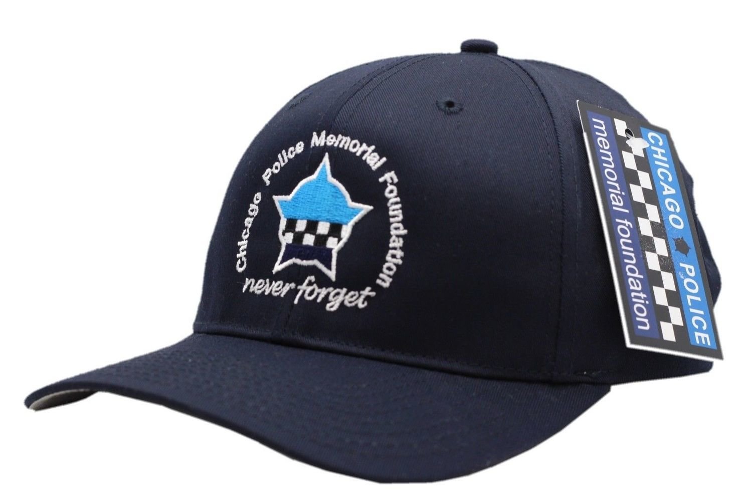 Chicago Police Memorial Navy Adjustable Strap Hat | Chicago Police ...