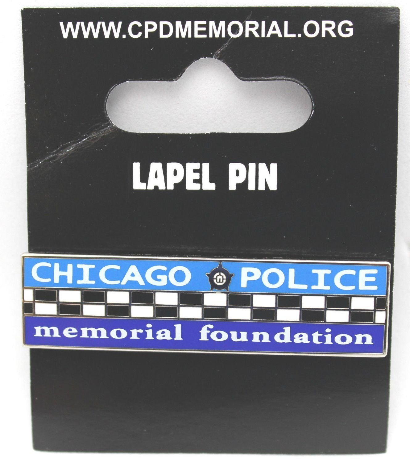 Chicago Police Memorial Bar Lapel Pin | Chicago Police Memorial Foundation