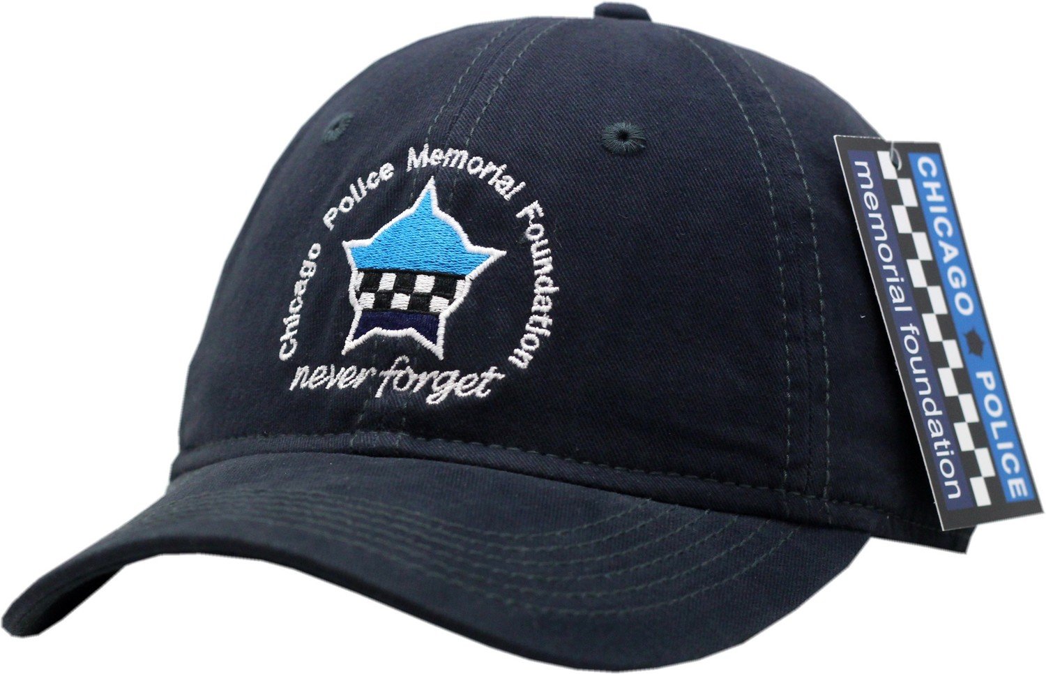 Chicago Police Memorial Navy Blue Buckle Back Hat | Chicago Police ...