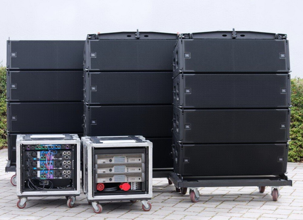 JBL VTX A12 + A12W + V-Rack