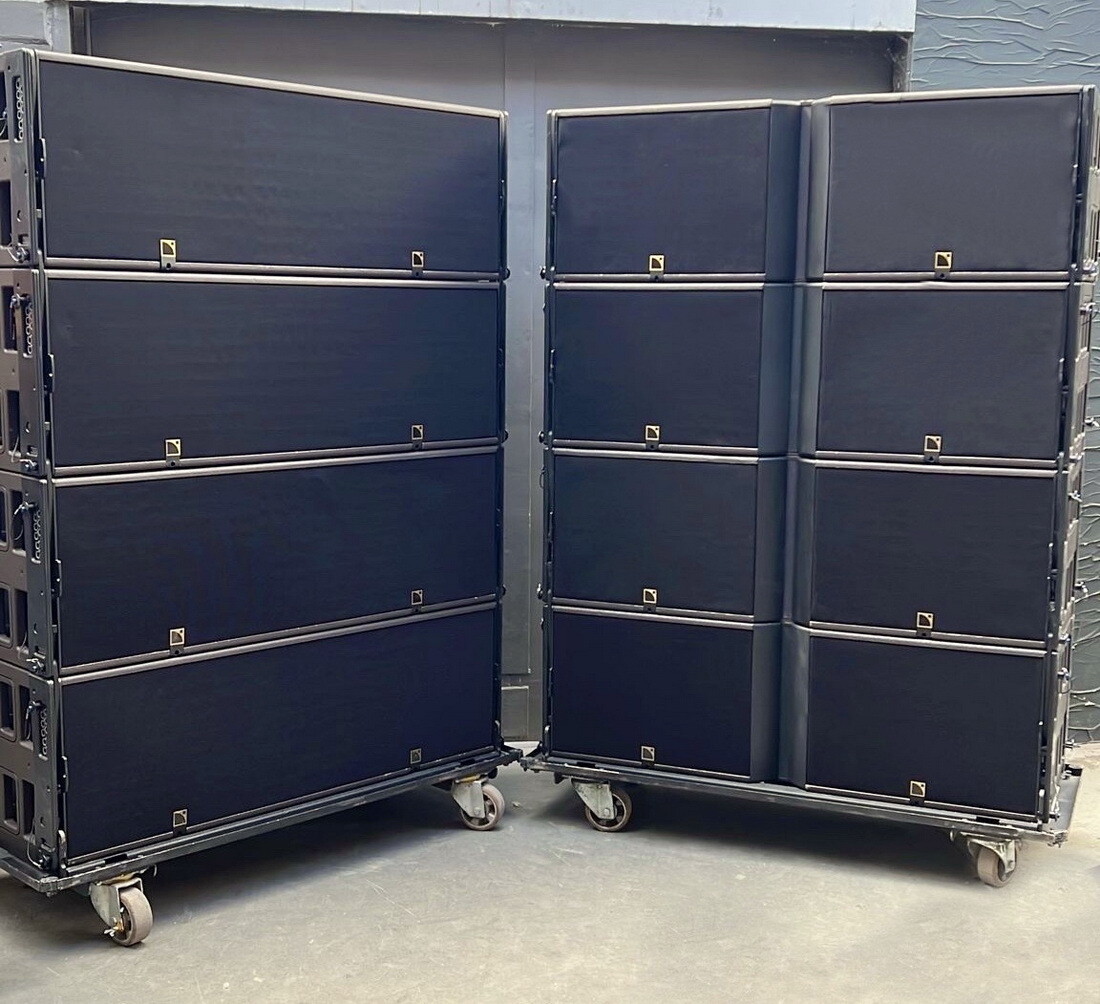 L-Acoustics 8 x K1, 6 x K1SB