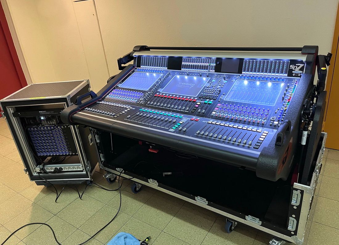 Digico Quantum 7 + SD-Rack