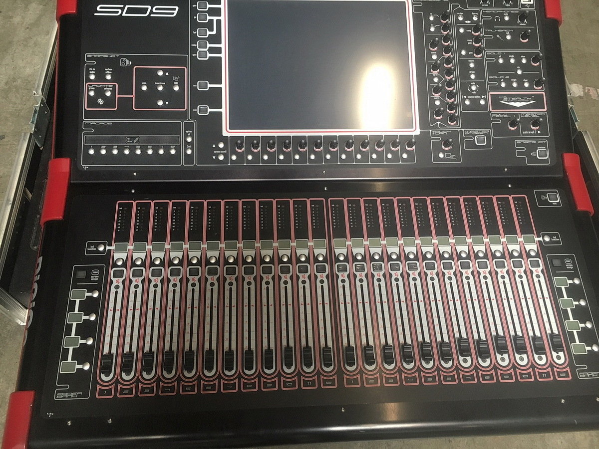DiGiCo SD9 + Core2 + D Rack