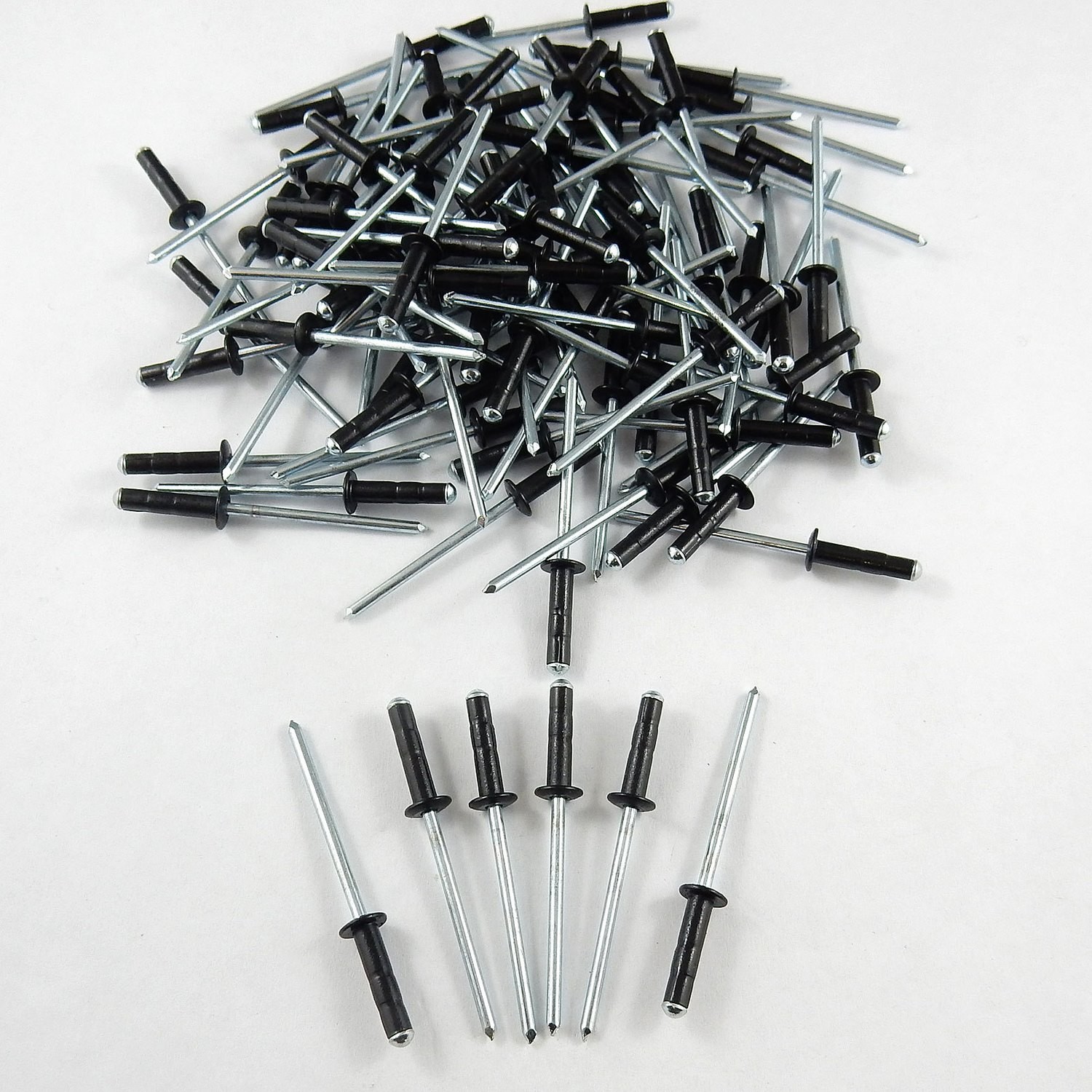 1/8" Black Small Head Multi Grip Rivet - 100 Pack | Bullant Performance ...