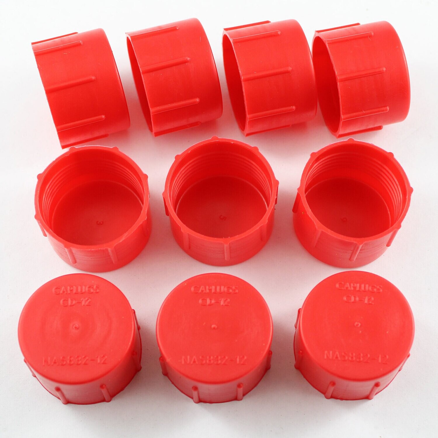 -12 AN Plastic Cap Kit - 10 Pack | Bullant Performance Products