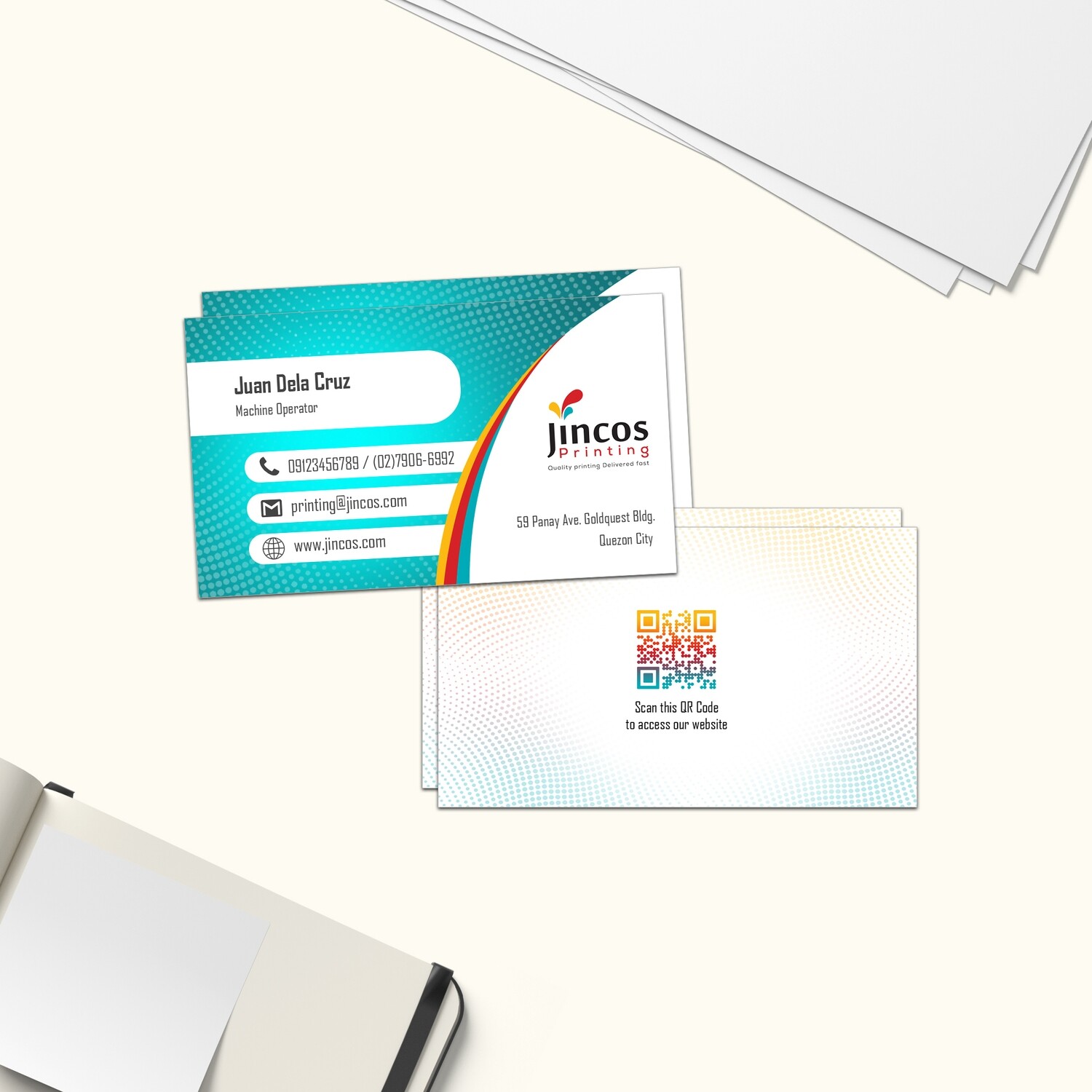 Calling Card (2 Sided Print) - Standard paper