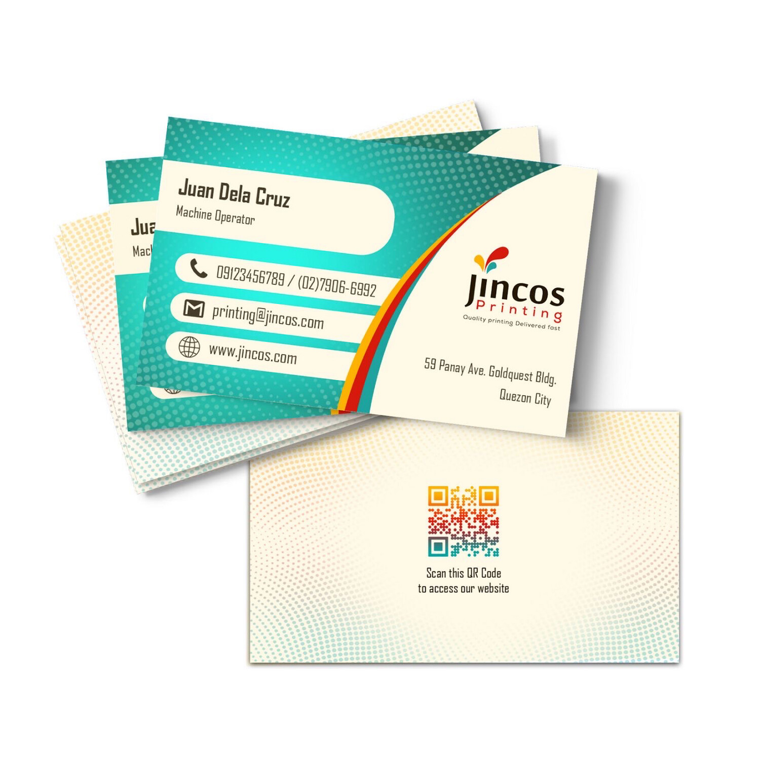 Calling Card (2 Sided Print) - Premium Ivory Paper