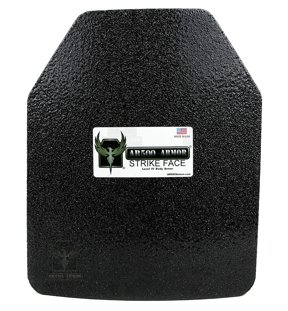 Ceramic Level IV SAPI Curved Light Weight Chest Plate - 10"x12" ArmorCo