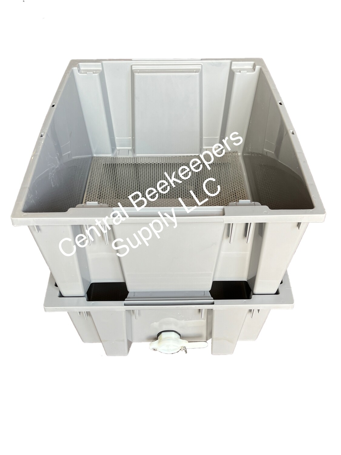 Large Premium Uncapping Tank w Strainer for Honey