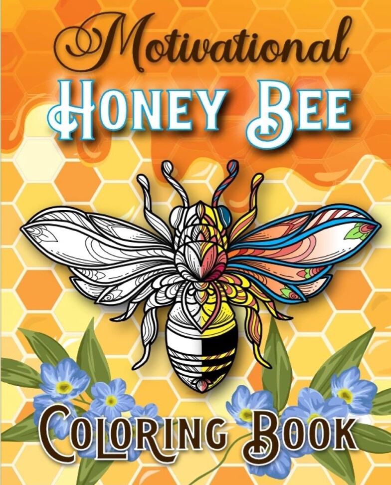 Honey Bee Coloring Book
