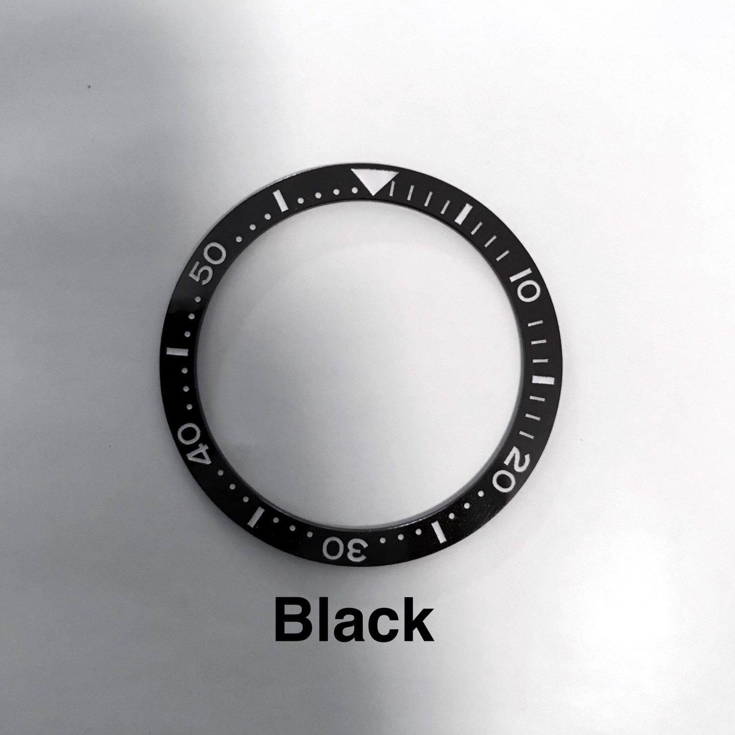 Ceramic Black Lumed Bezel Insert for SRP Turtle