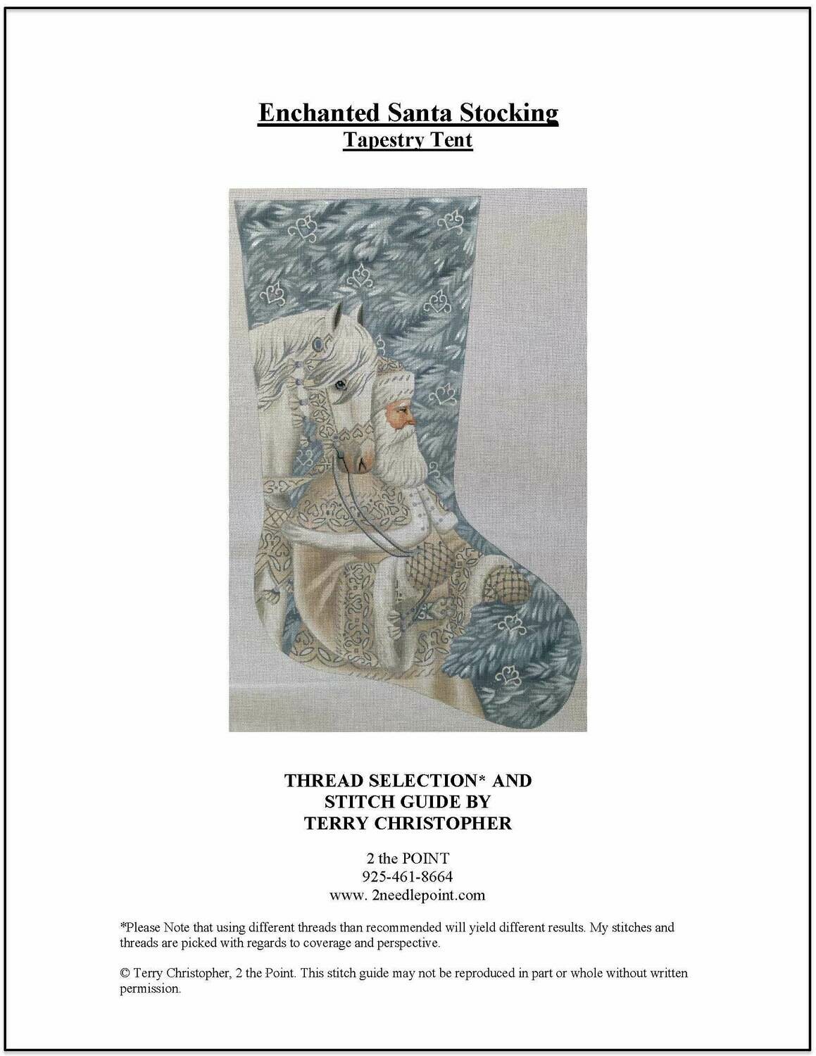 Susan Roberts, Enchanted Santa Stocking