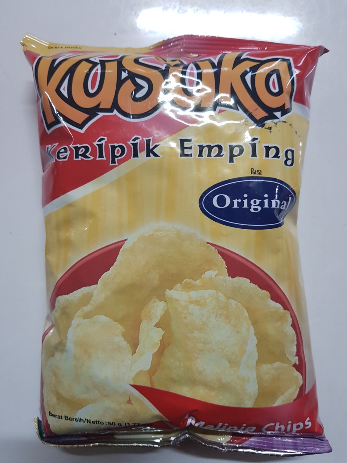 Kusuka - Keripikin emping original 50g