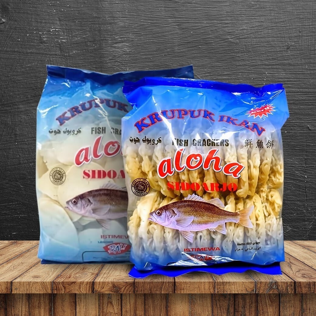 Aloha Kerupuk Ikan Mentah (225 gr)