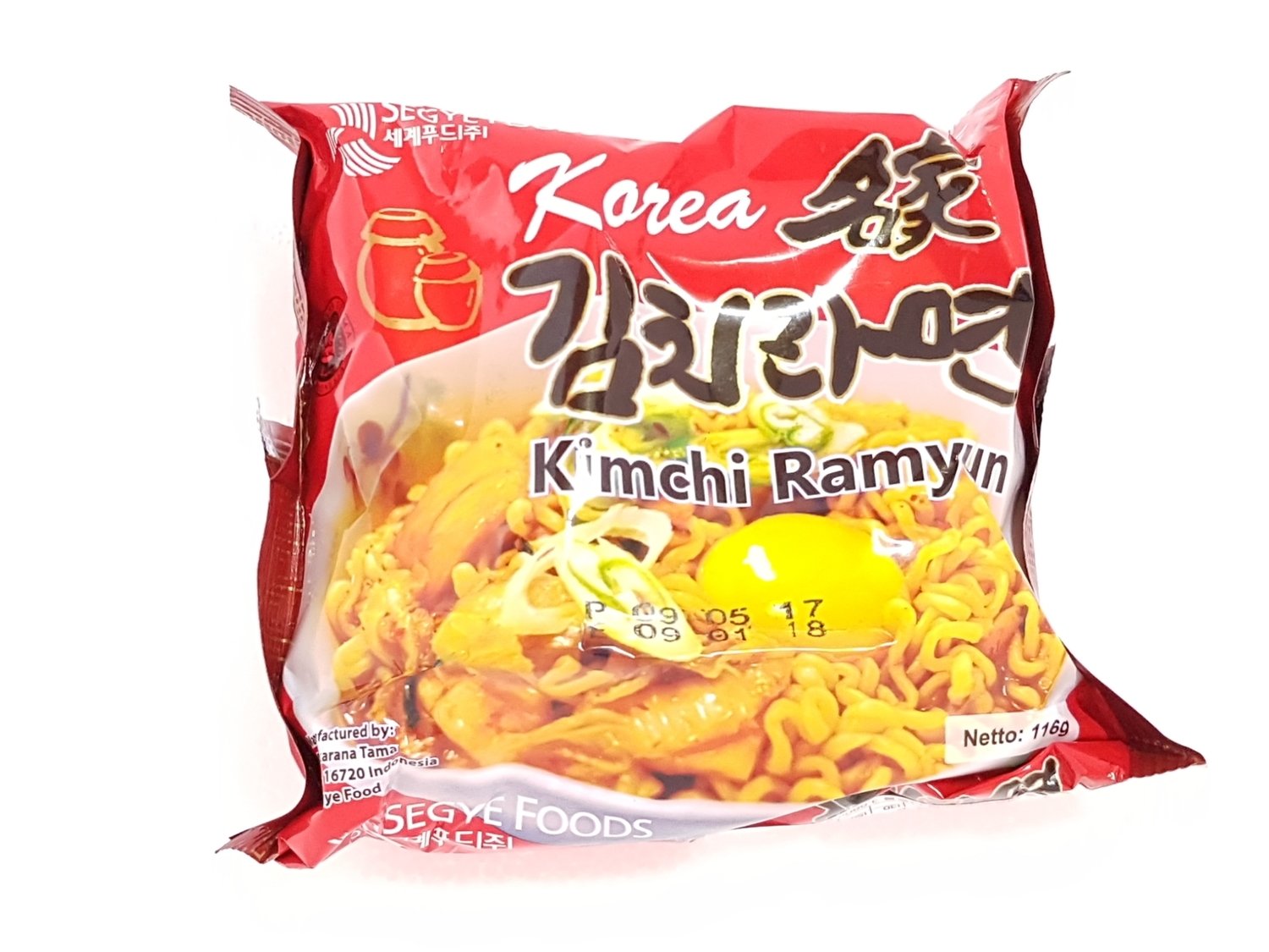 Kimchi Ramyun / Ramyon Kuah (Halal)