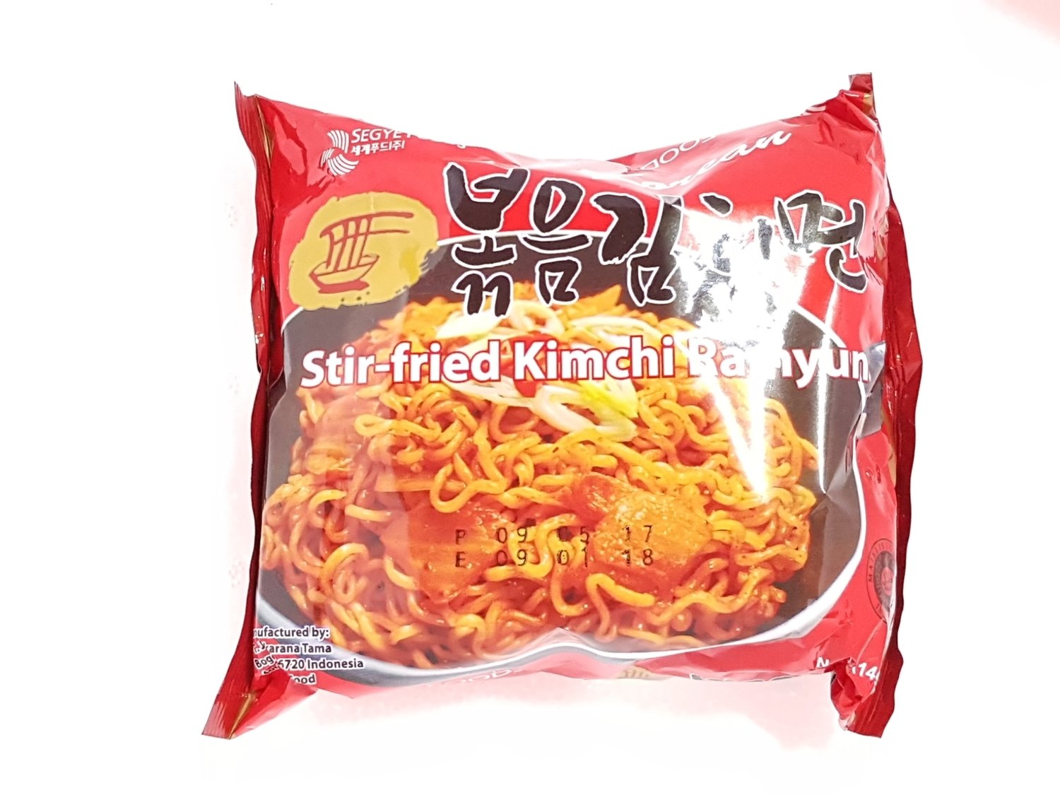 Kimchi Ramyun / Ramyon Goreng (Halal)