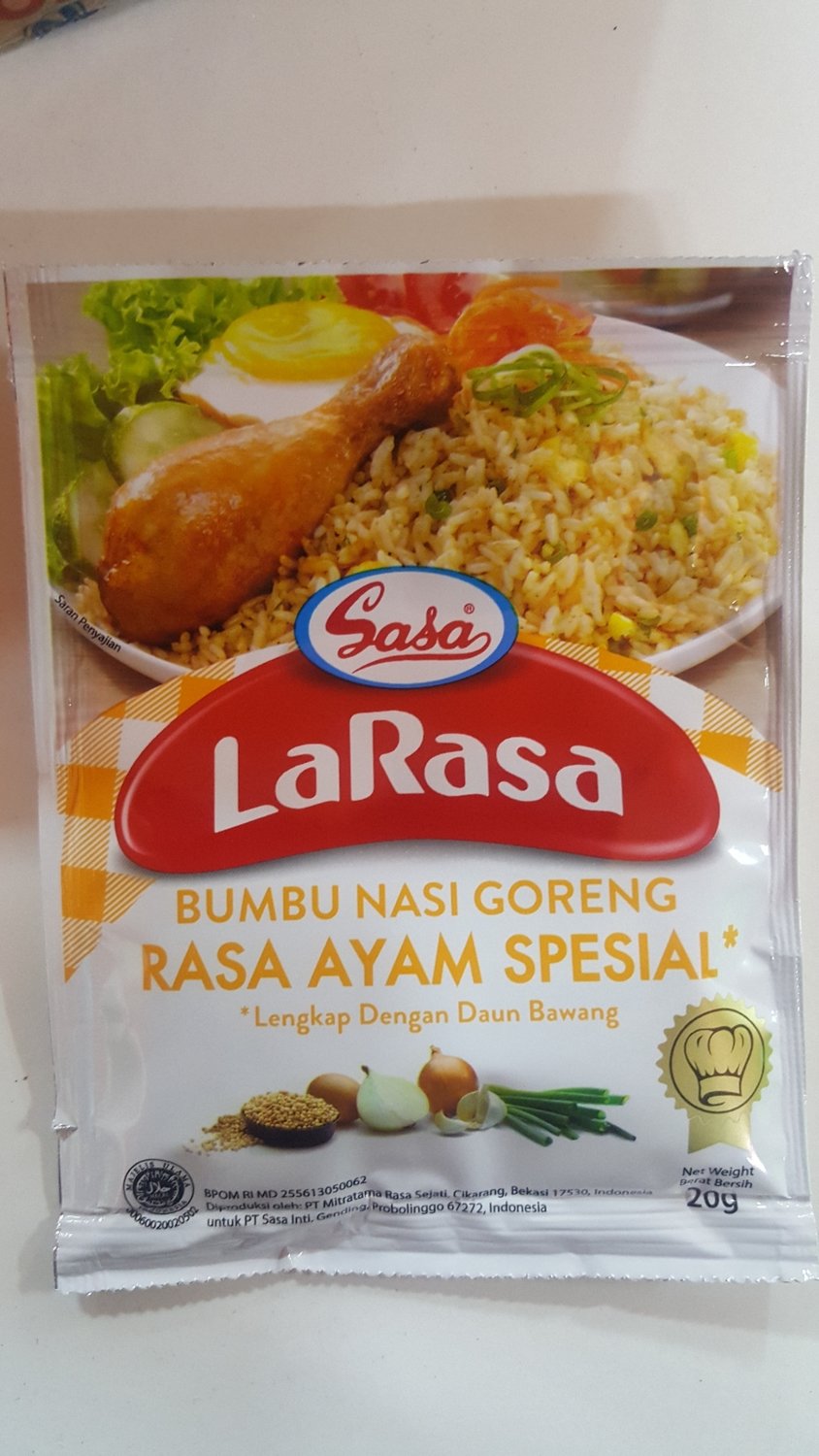 Sasa bumbu nasgor (rasa ayam spesial)
