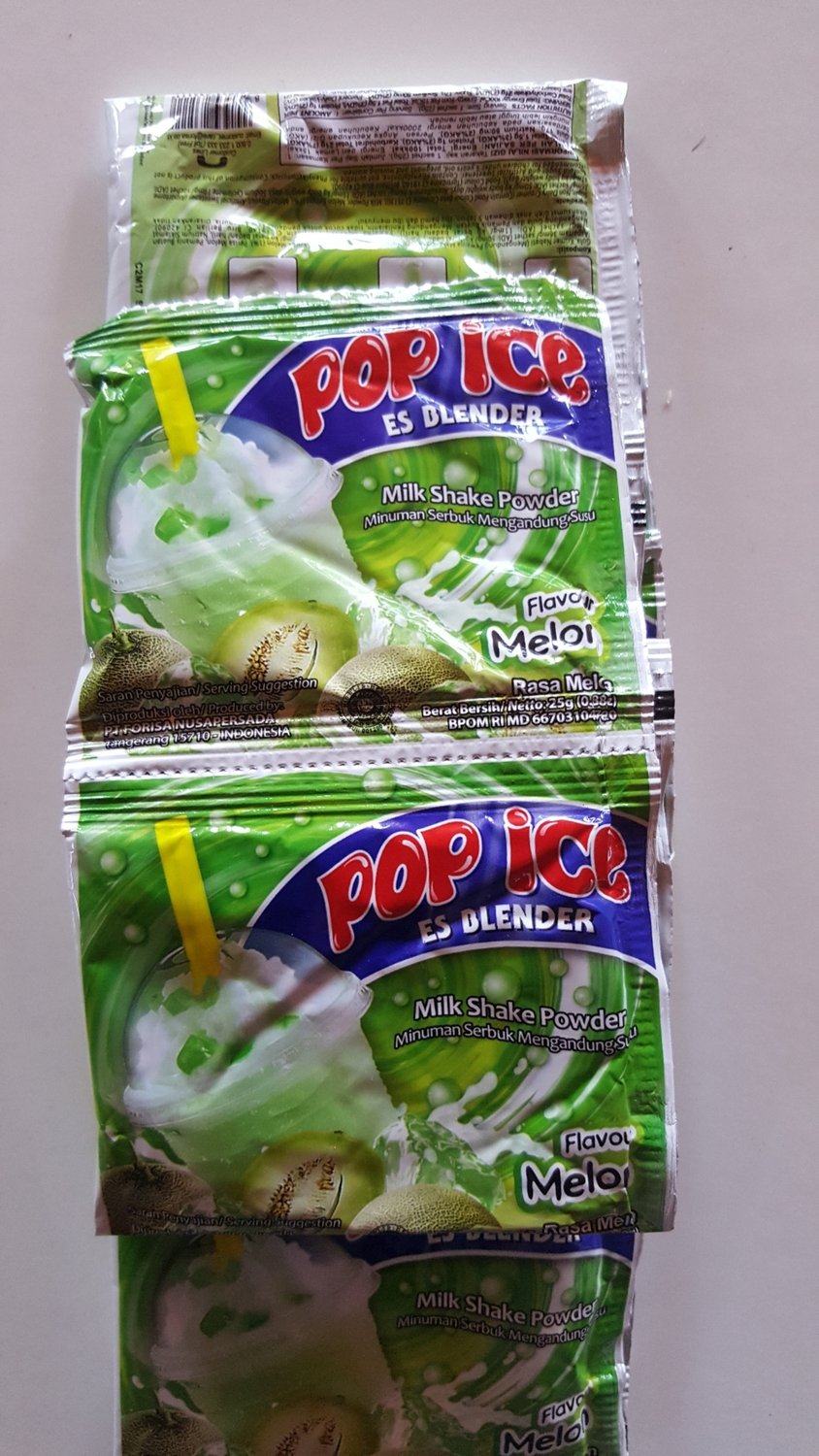 Pop ice melon