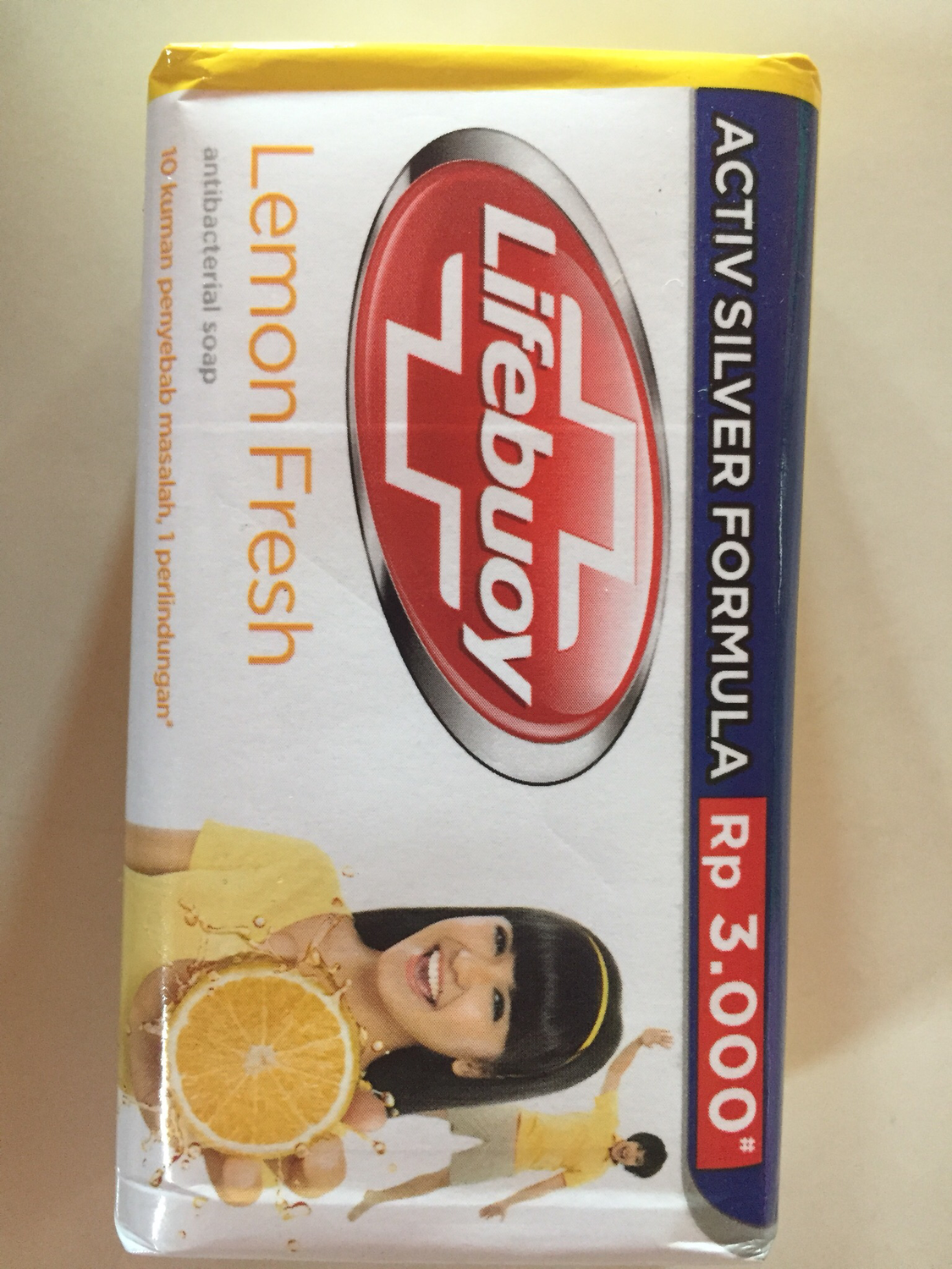 Lifebuoy Lemon Fresh-Sabun Batang 85g