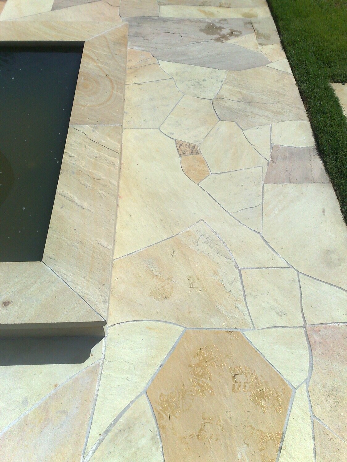 Sahara Sandstone Crazy Paving