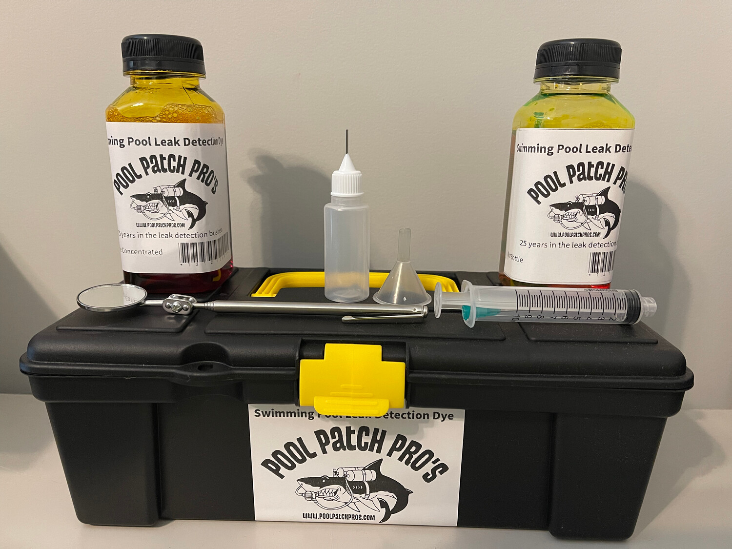 Leak detection dye kit