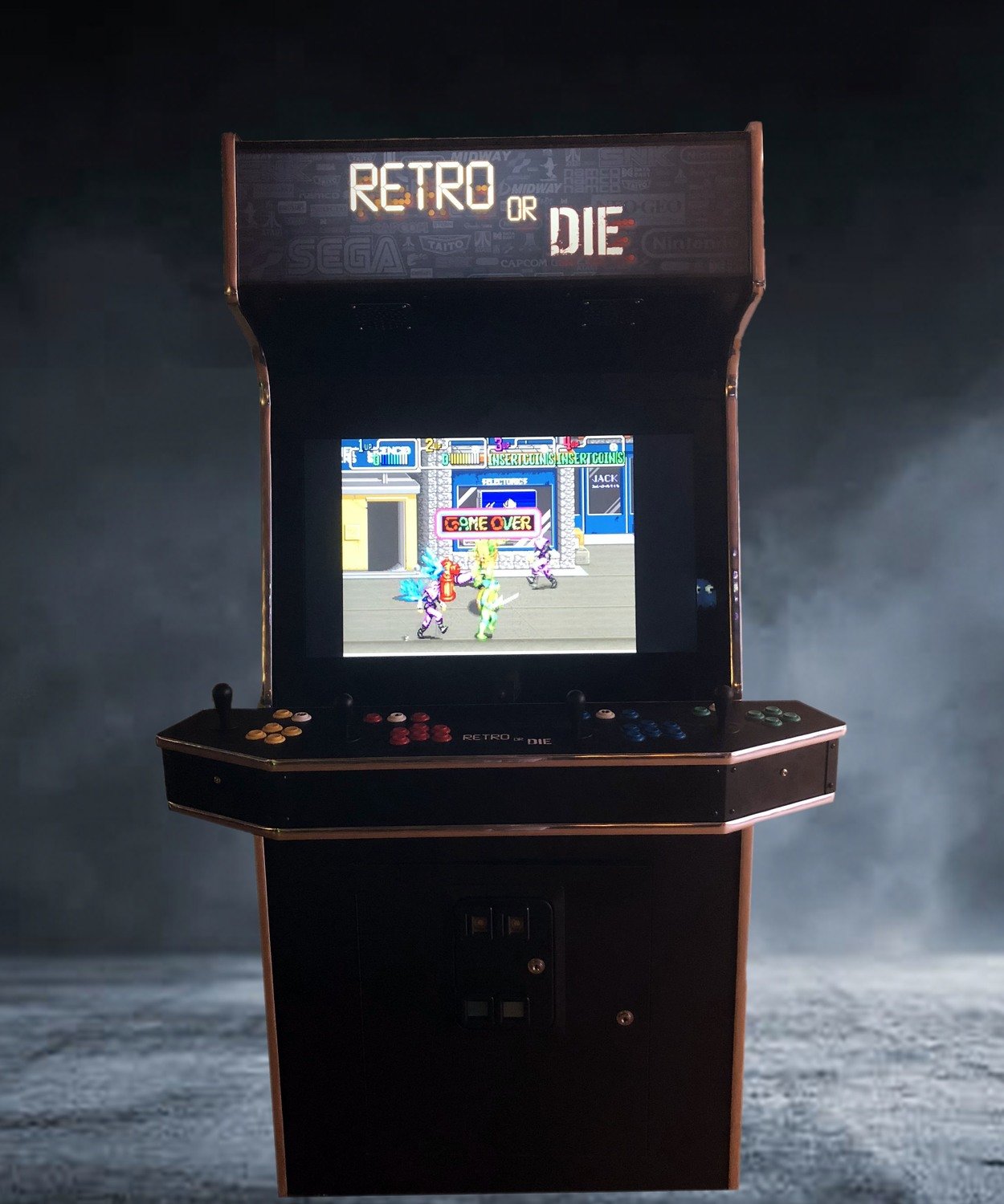 4 Player RetroCade - Multi-Game Arcade