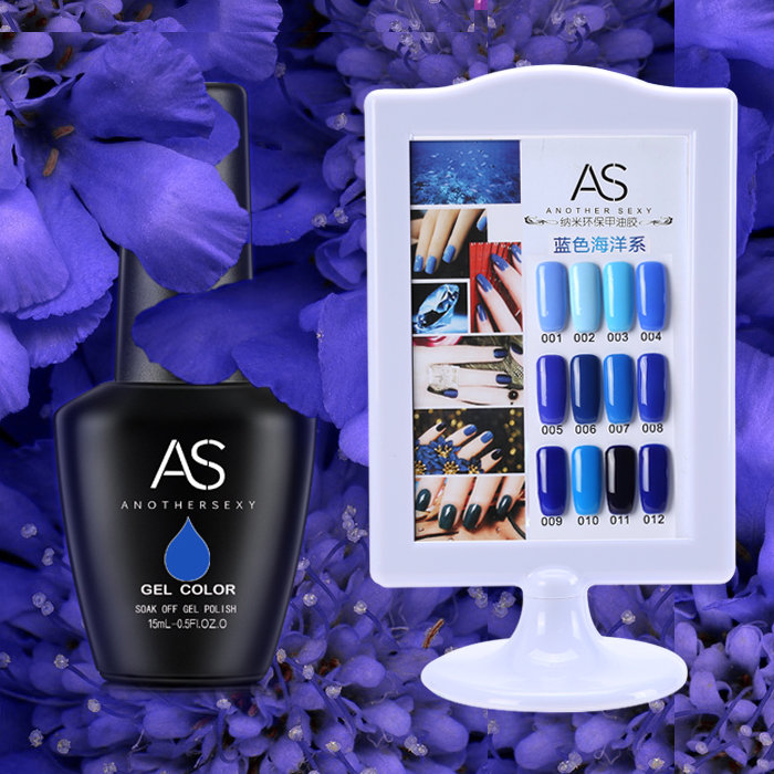 AS Gel Polish - Blue Series