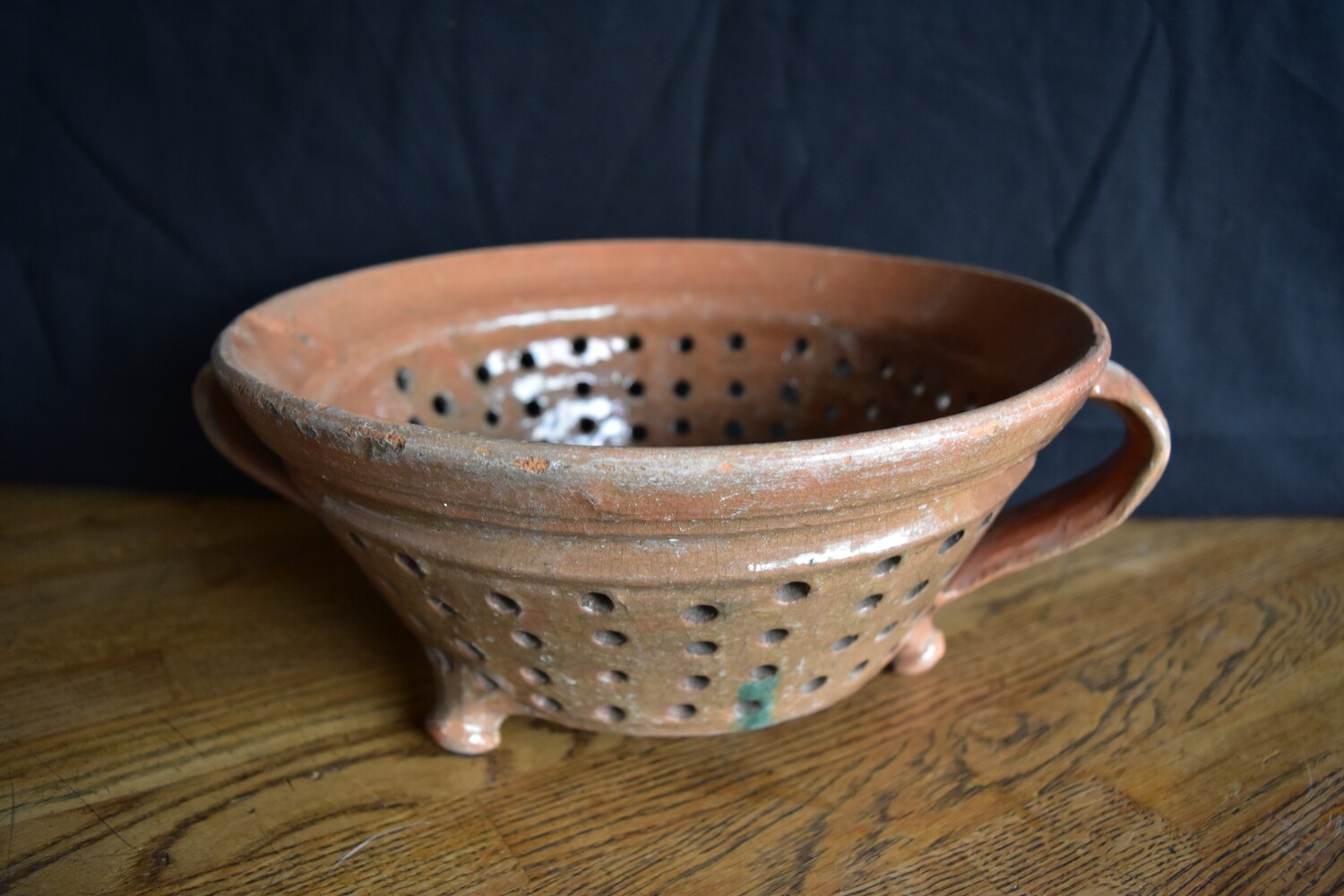 Hand Thrown Earthenware Colander