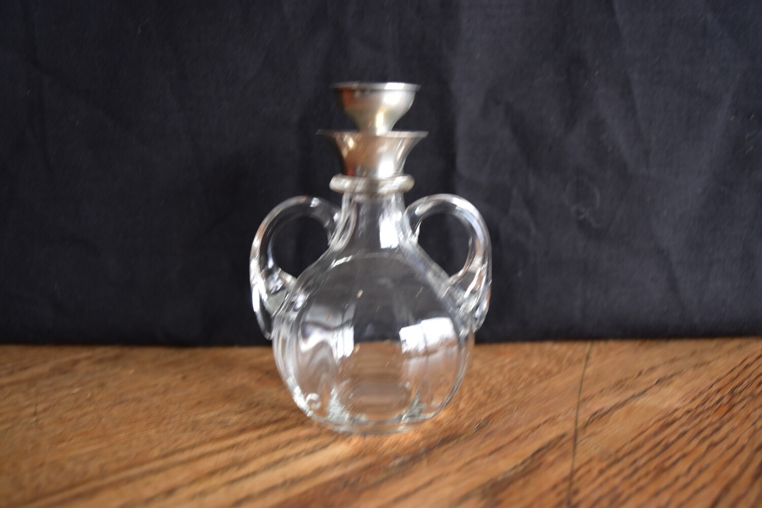 Silver Top Mini Decanter