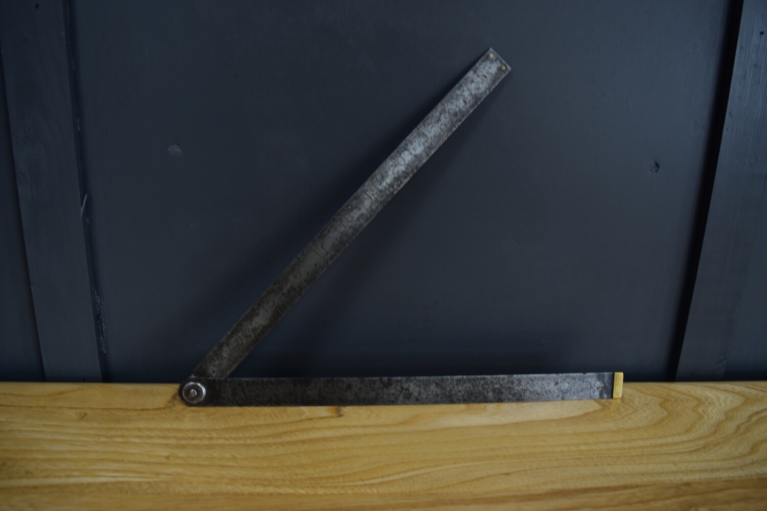 Steel Folding 24" Rule with Brass Ends