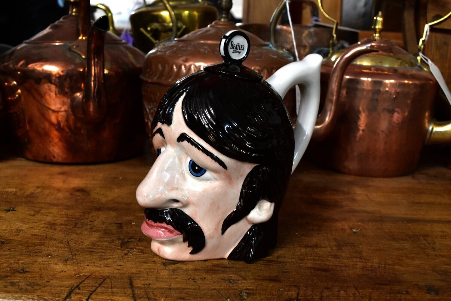 Lorna Bailey Ringo Star Teapot "The Beatles"