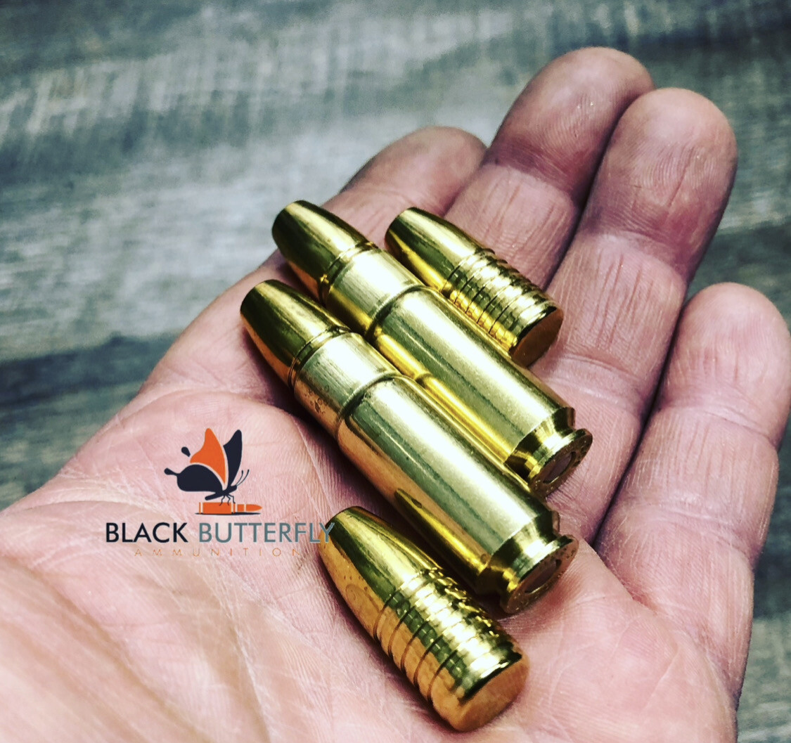 Black Butterfly Ammunition Premium, .458 SOCOM, 300 gr, 5 Rounds ...