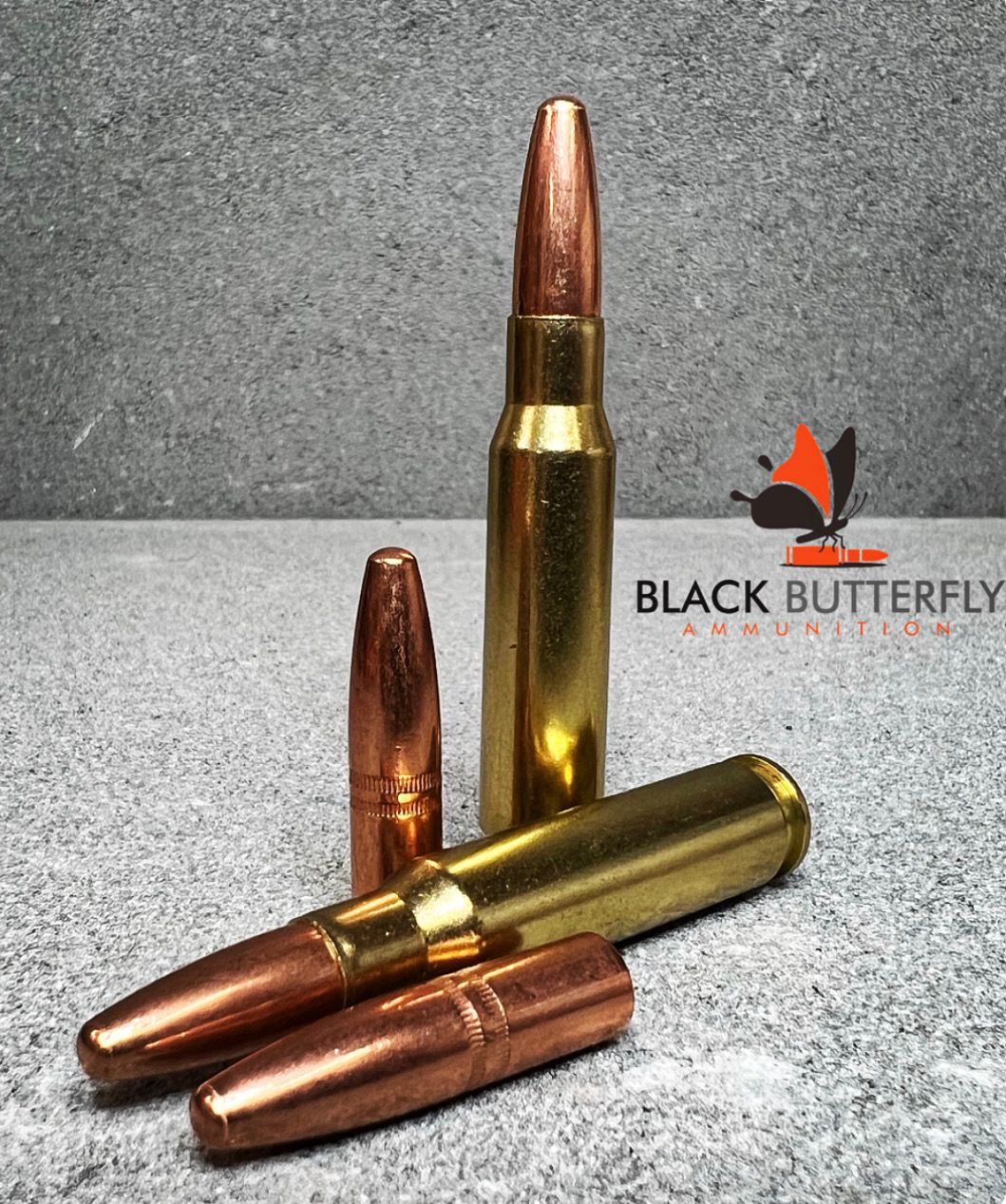 Black Butterfly Ammunition, .308 WIN/7.62x51mm, 220 gr., 60 Rounds ...
