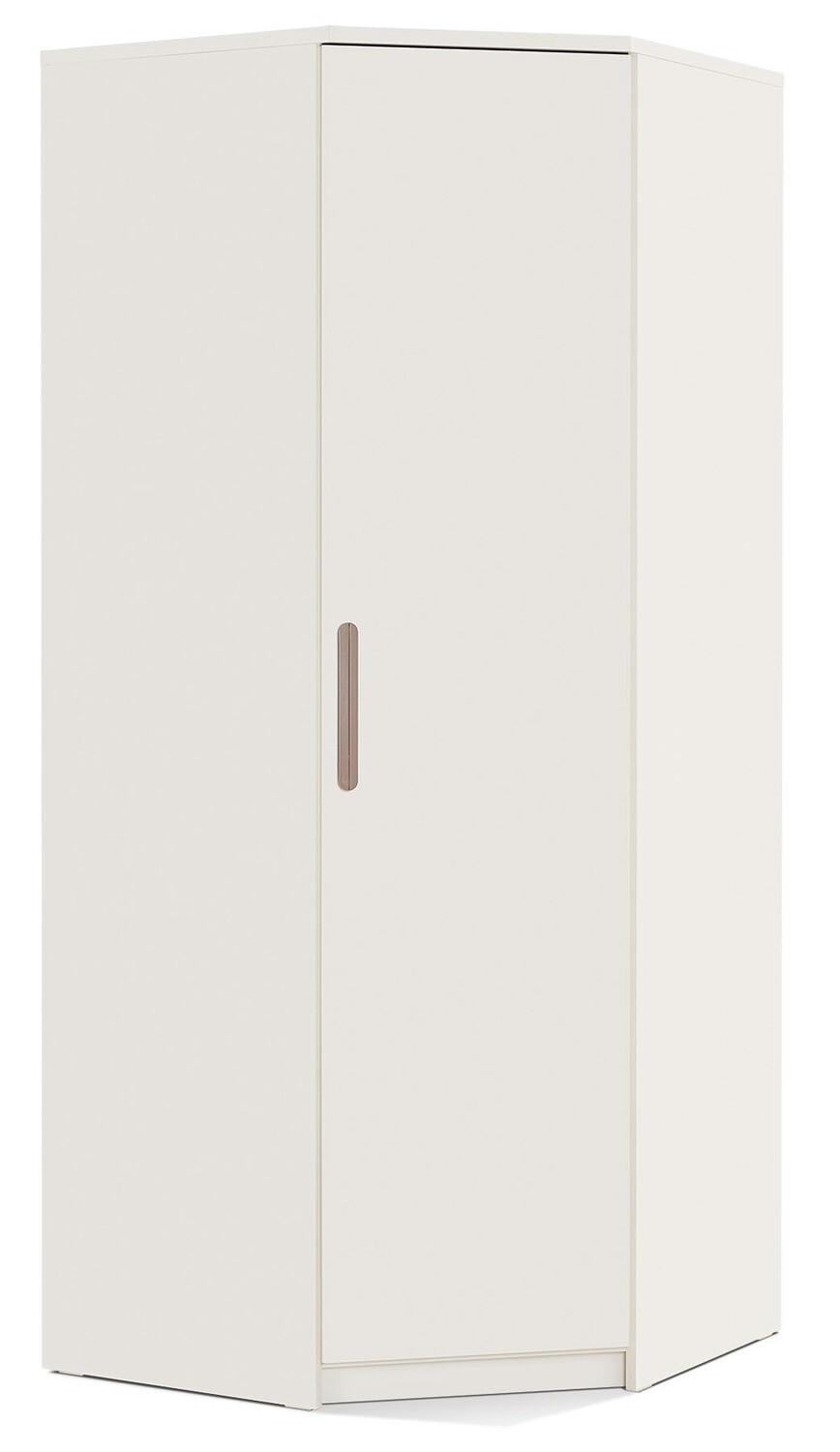 Joy In Corner Wardrobe for Kids with Hanger Shelf and Rack space.