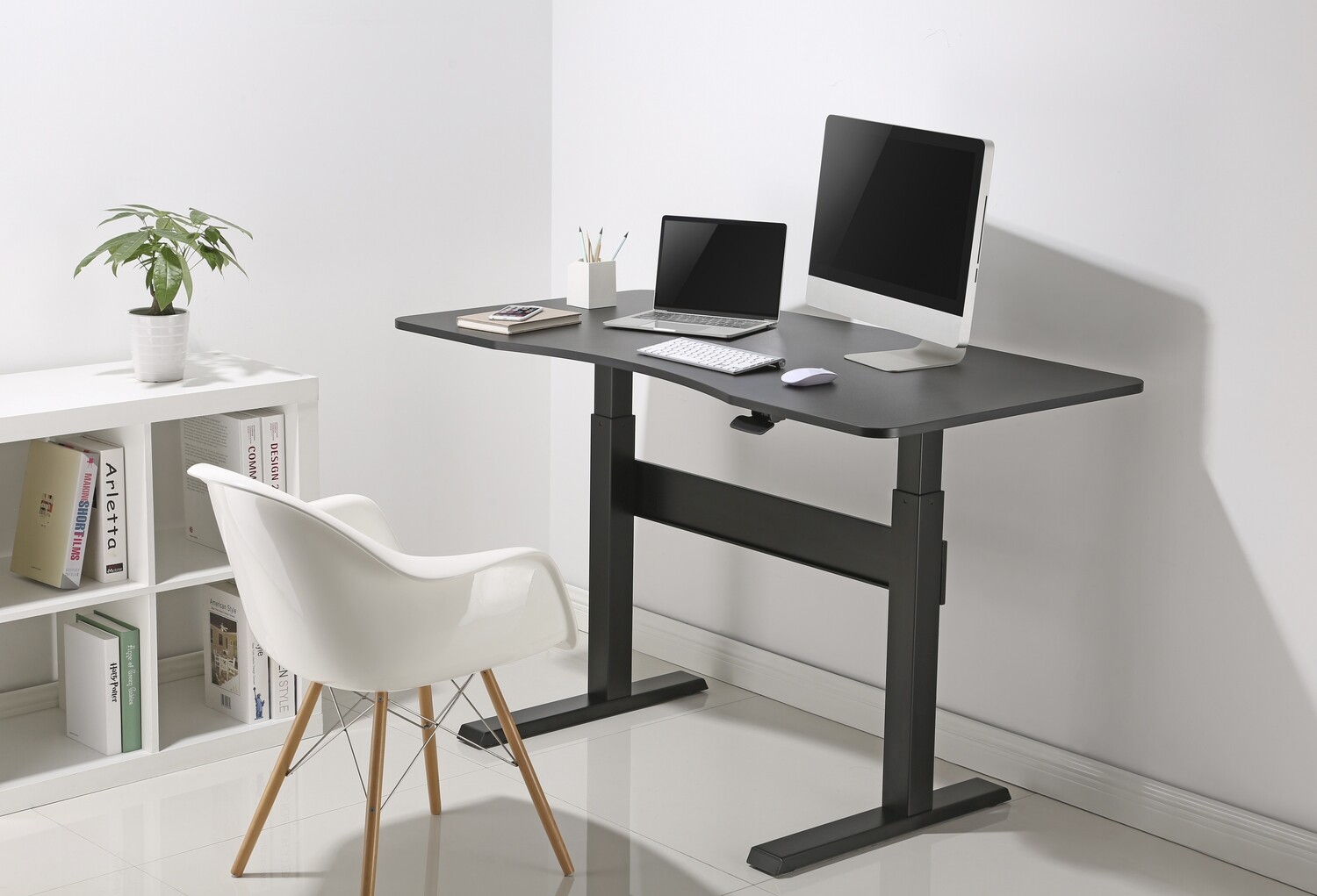 LUMI Pneumatic Height Adjustable Sit & Stand Desk
