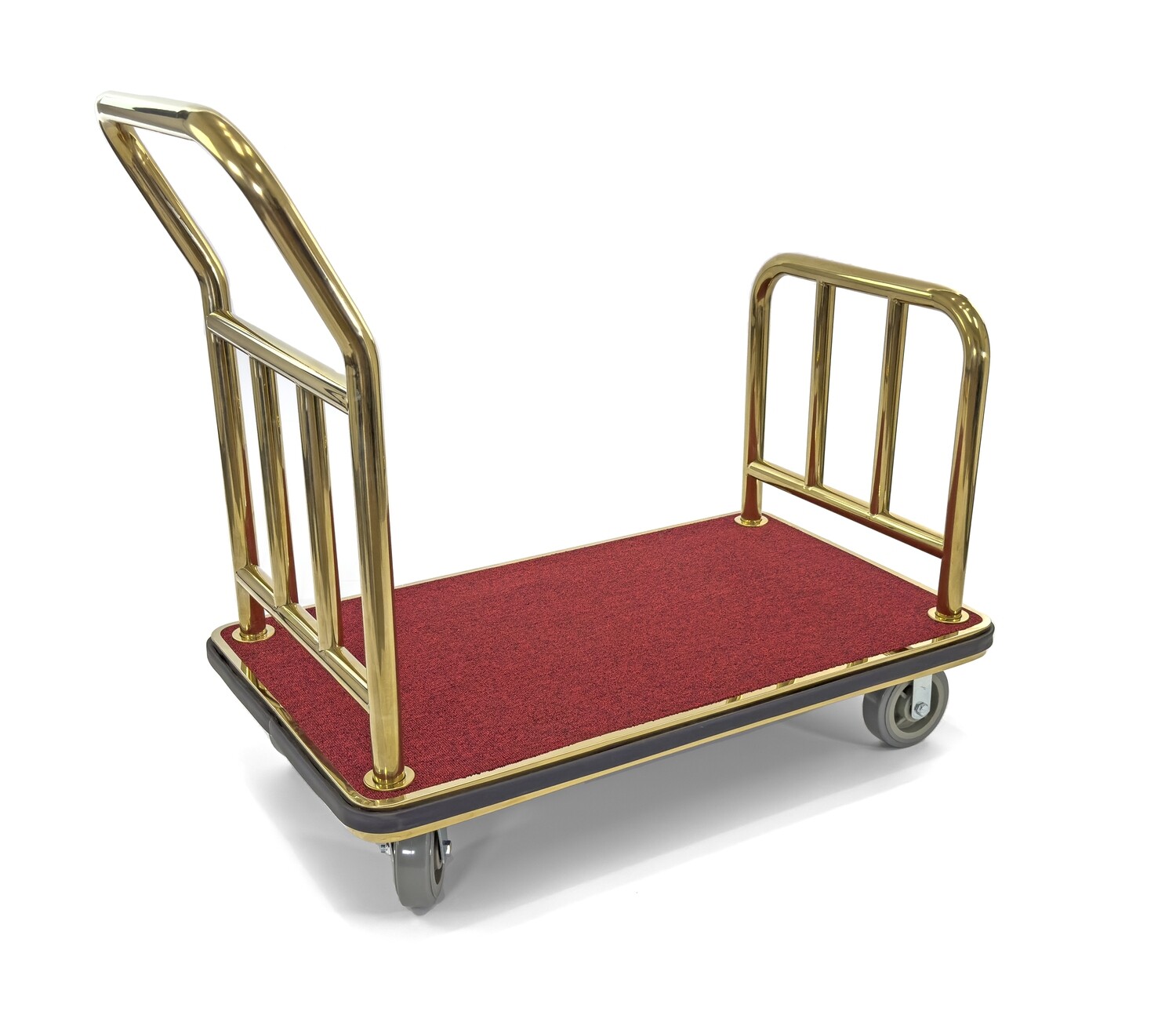 Luxury Hotel luggage cart | Bellman's Cart | Rectangular Red Carpet ...