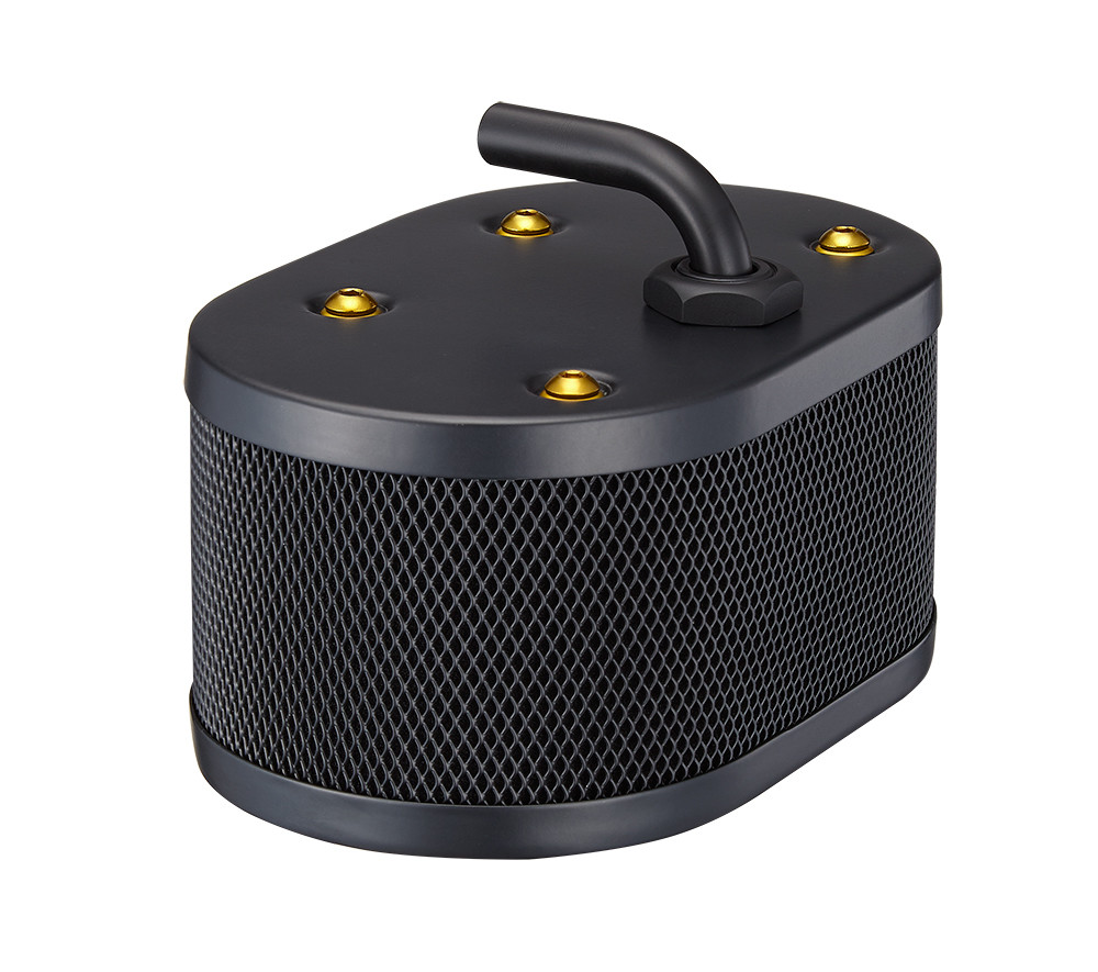 WEBER AIR FILTER BLACK POWDER COATED IDF AND DELLORTO CARBURETOR