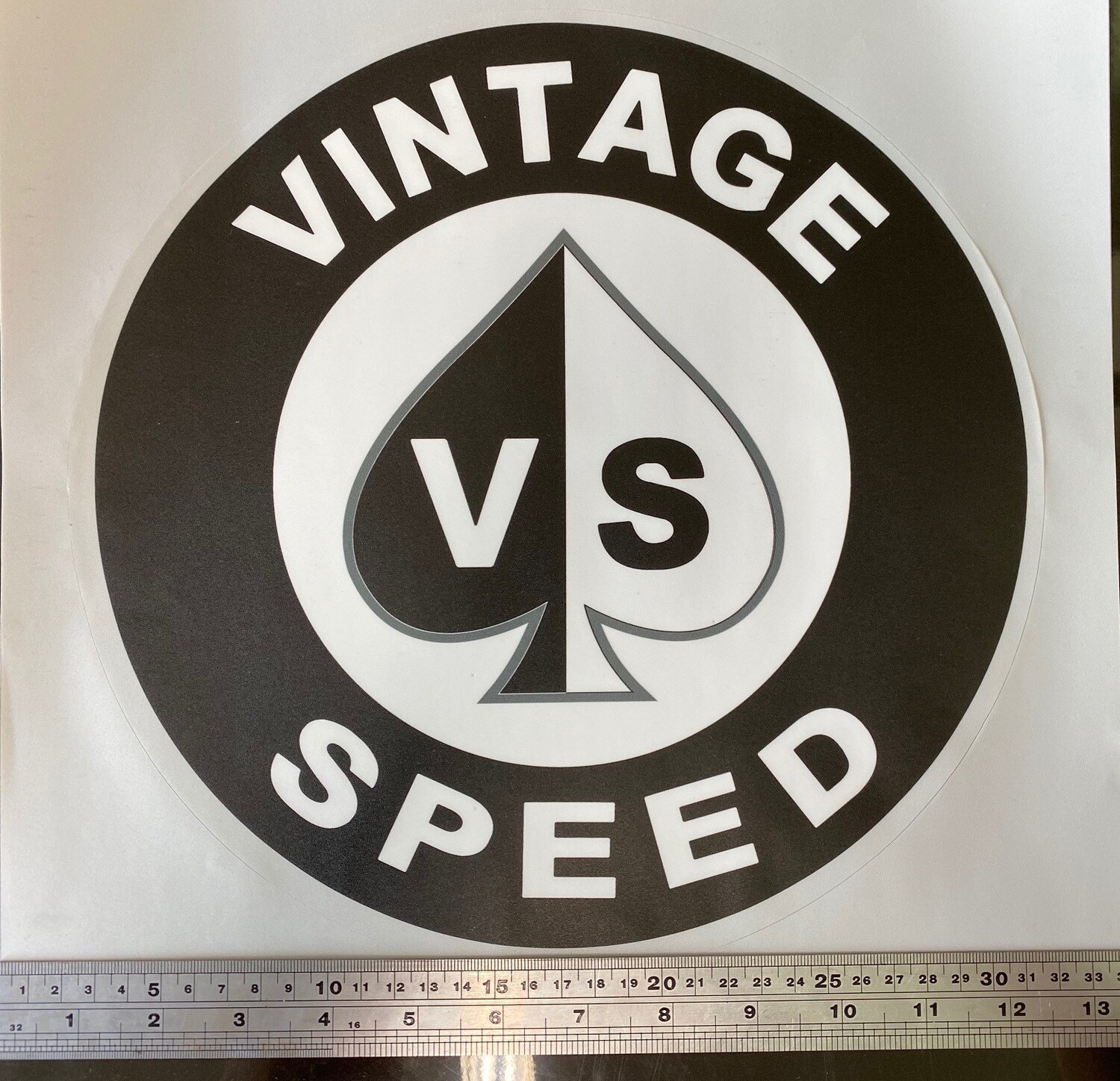 30CM VINTAGESPEED STICKERS (2張一組)