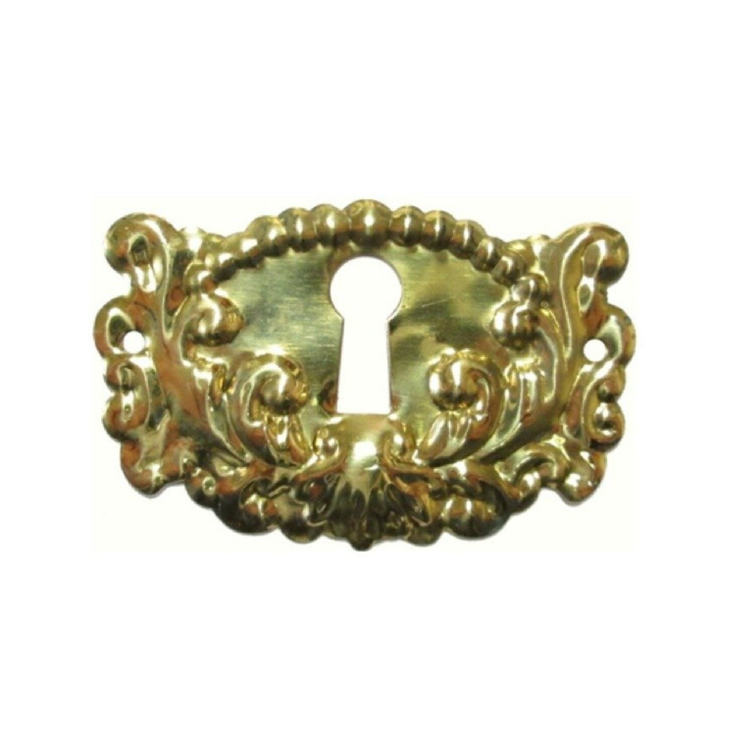 Stamped Brass Victorian Keyhole Cover | Annie's Home Store for Custom ...