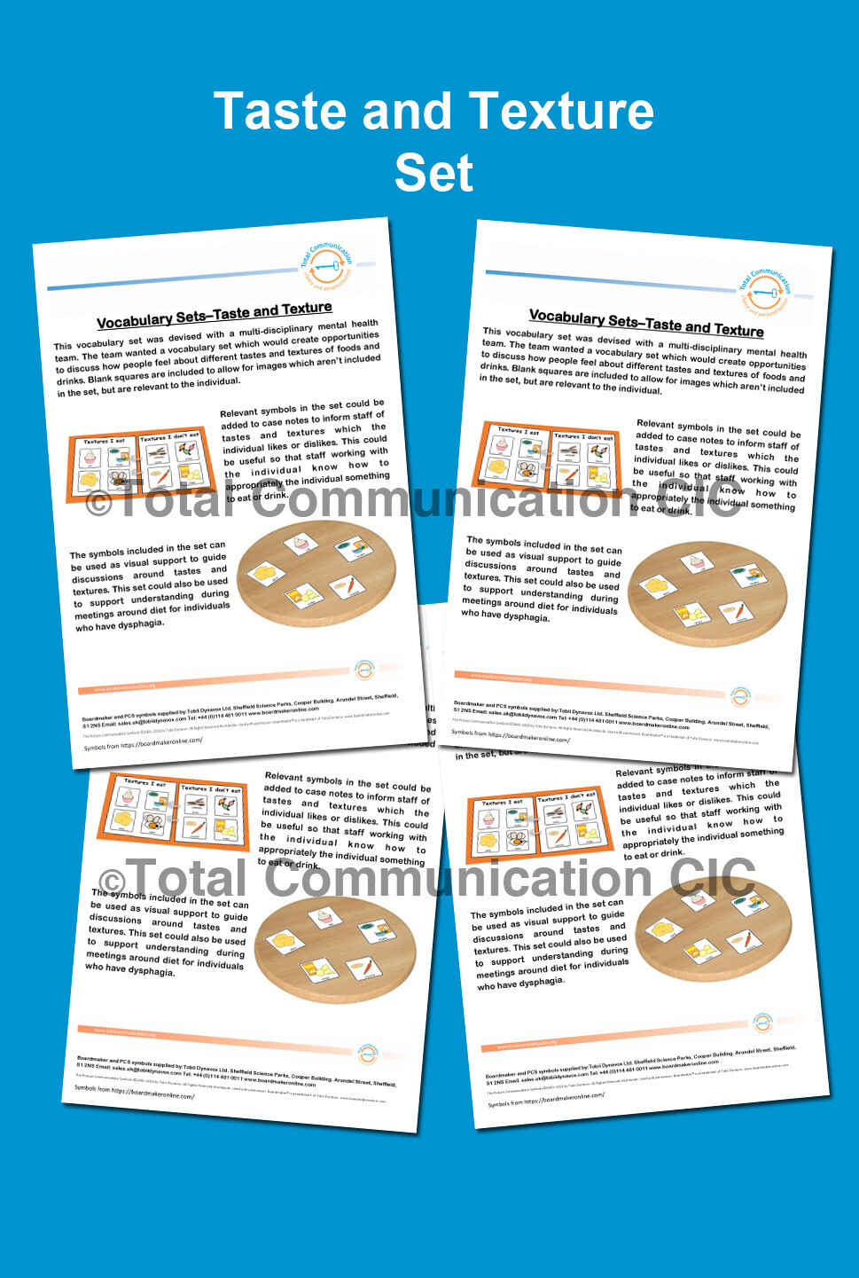 Taste and Texture Set