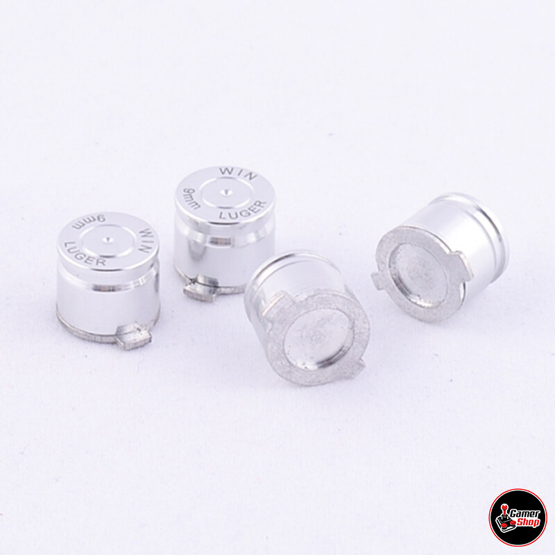 Botones de aluminio Bala