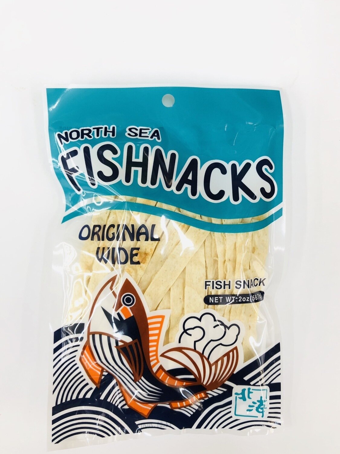 GROC【杂货】NORTH SEA FISHNACKS ORIGINAL WIDE~2oz(56.7g)