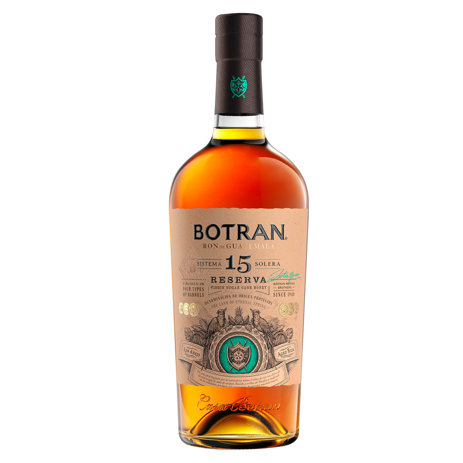 Botran 15 years old Reserva rum - 40%